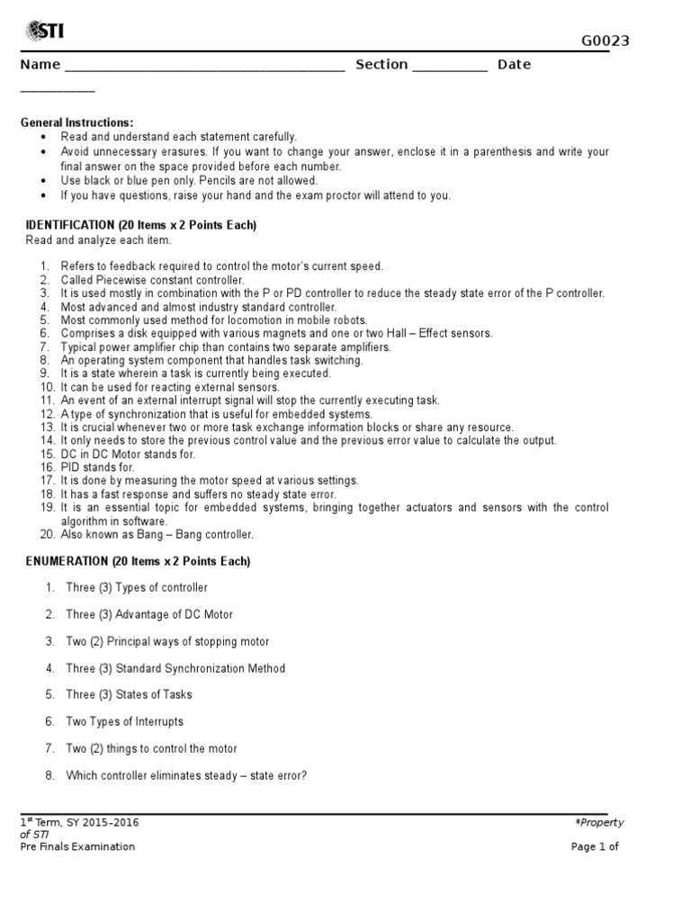 Advanced Microcontroller Systems Midterm Pdf Embedded System Microcontroller 