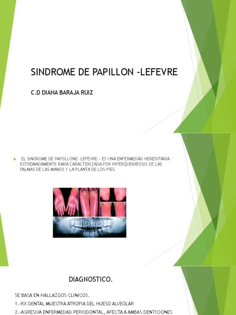 Síndrome de Papillon-Lefèvre: Características y Tratamiento | PDF | Rtt ...