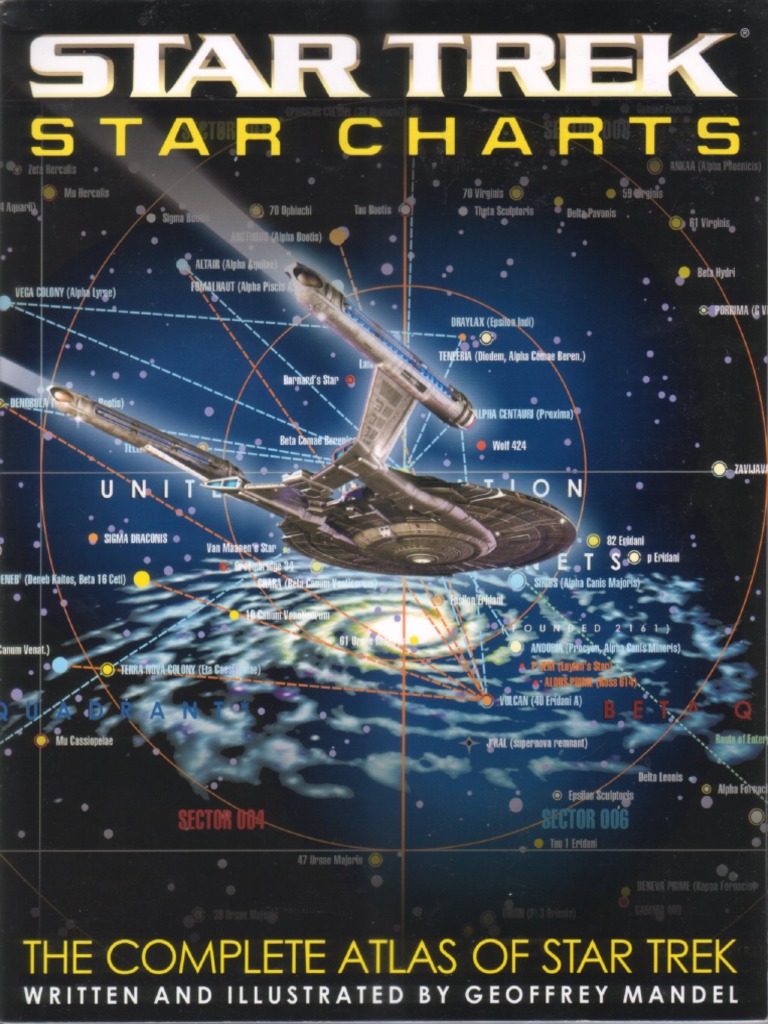 Star Trek Star Charts The Complete Atlas of Star Trek (Unlocked by WWW ...
