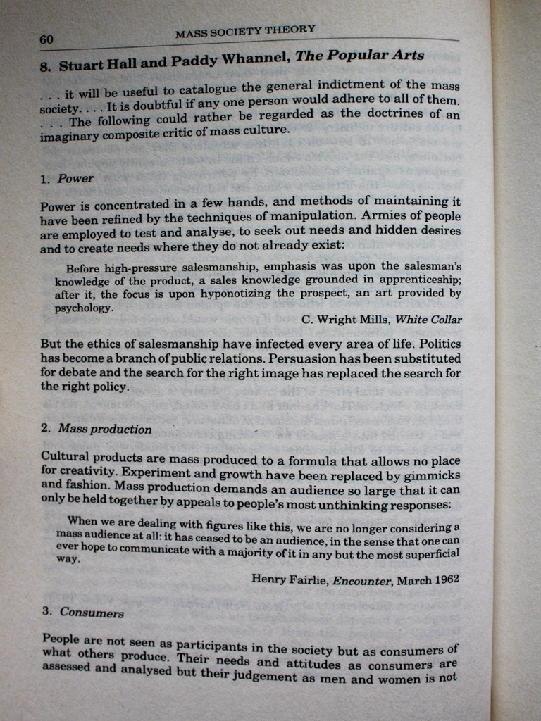 Popular Arts Stuart Hall | Download Free PDF | Arts (General)
