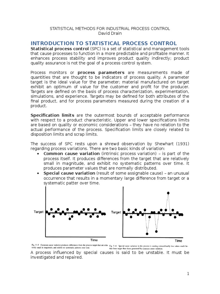 Statistical Methods For Industrial Process Control | PDF | Regression ...