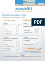 Dolor Neuropático. Test DN4 para Screening | PDF