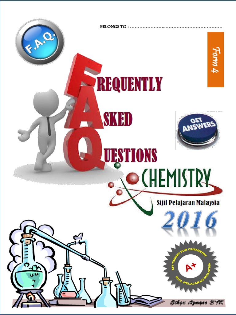 SPM Chemistry Form 4 Quick Review | PDF | Science & Mathematics