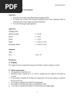 Precision in Laboratory Glassware | PDF | Accuracy And Precision ...