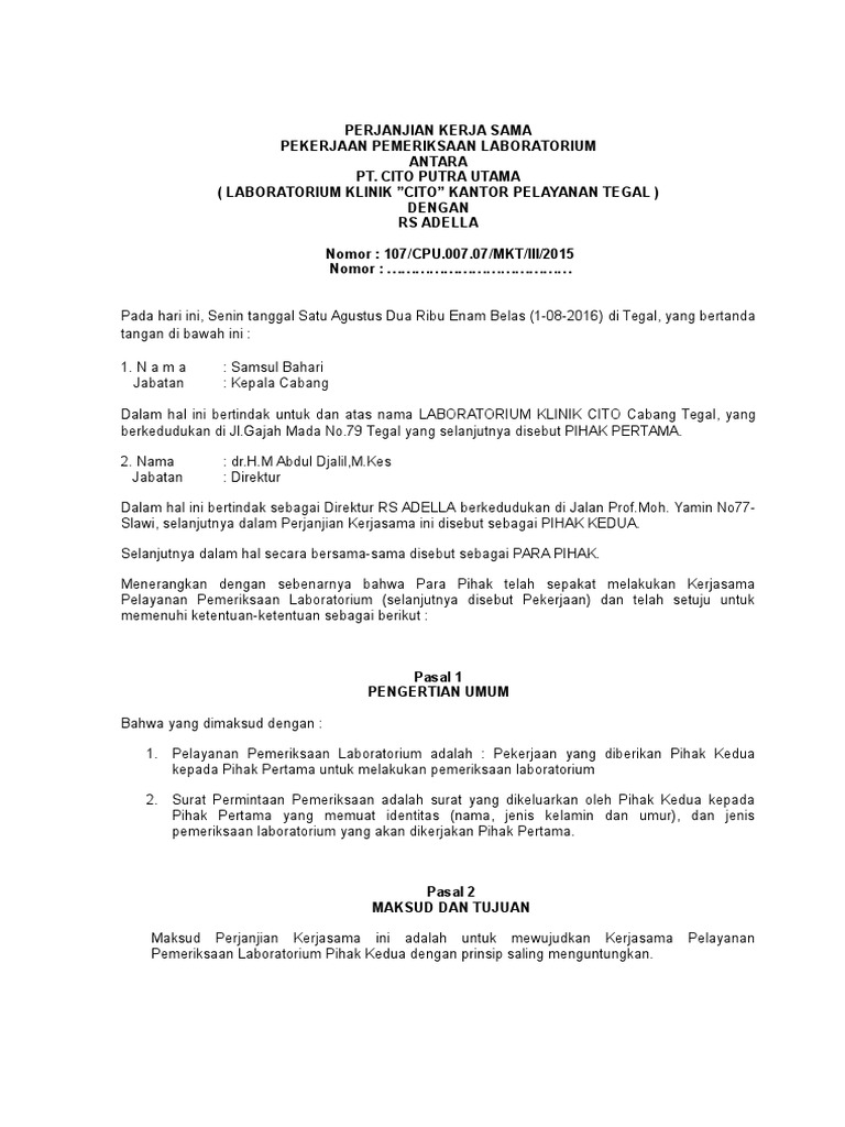 MOU LAB - Rs Adella | PDF