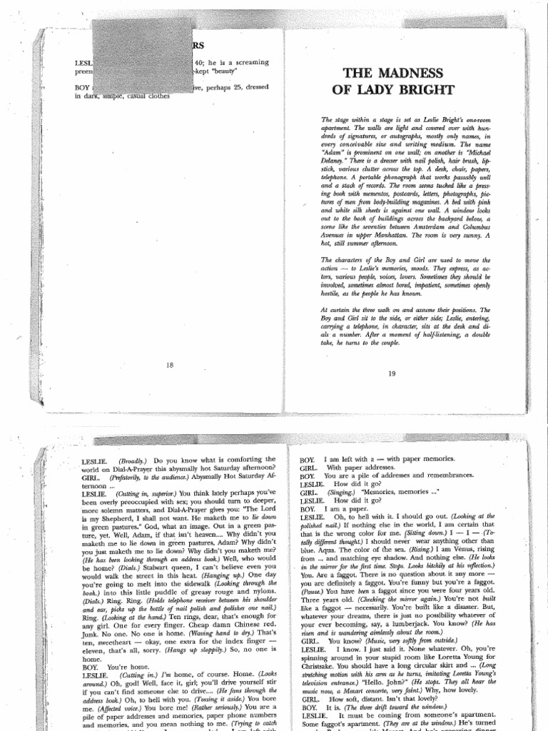 The Madness of Lady Bright | PDF