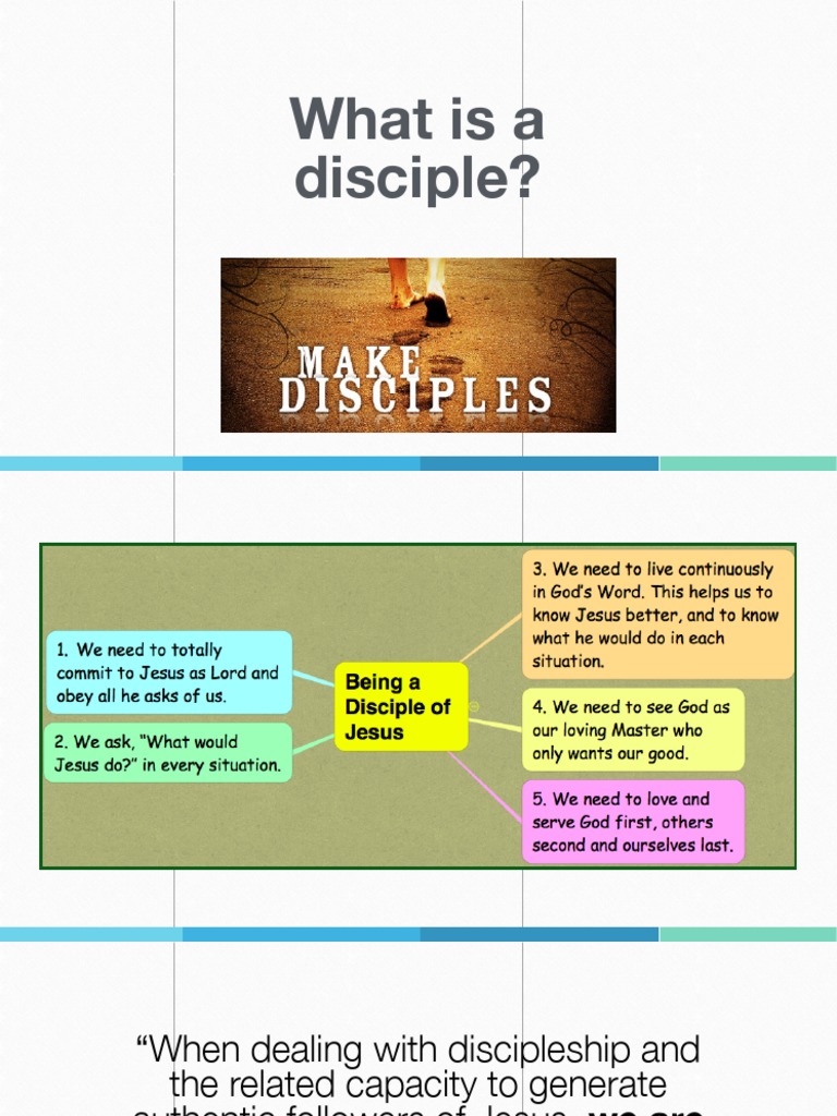 1 What Is A Disciple? | PDF | Disciple (Christianity) | Gospel Of Matthew