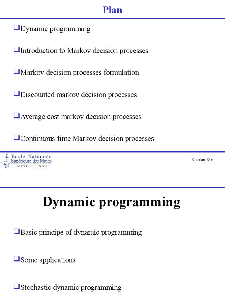 Dynamic Programming and Markov Processes | PDF | Dynamic Programming | Mathematical Optimization