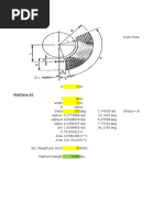Davit Design Calculation: L 1 D V H V H V D | PDF | Bending | Stress ...