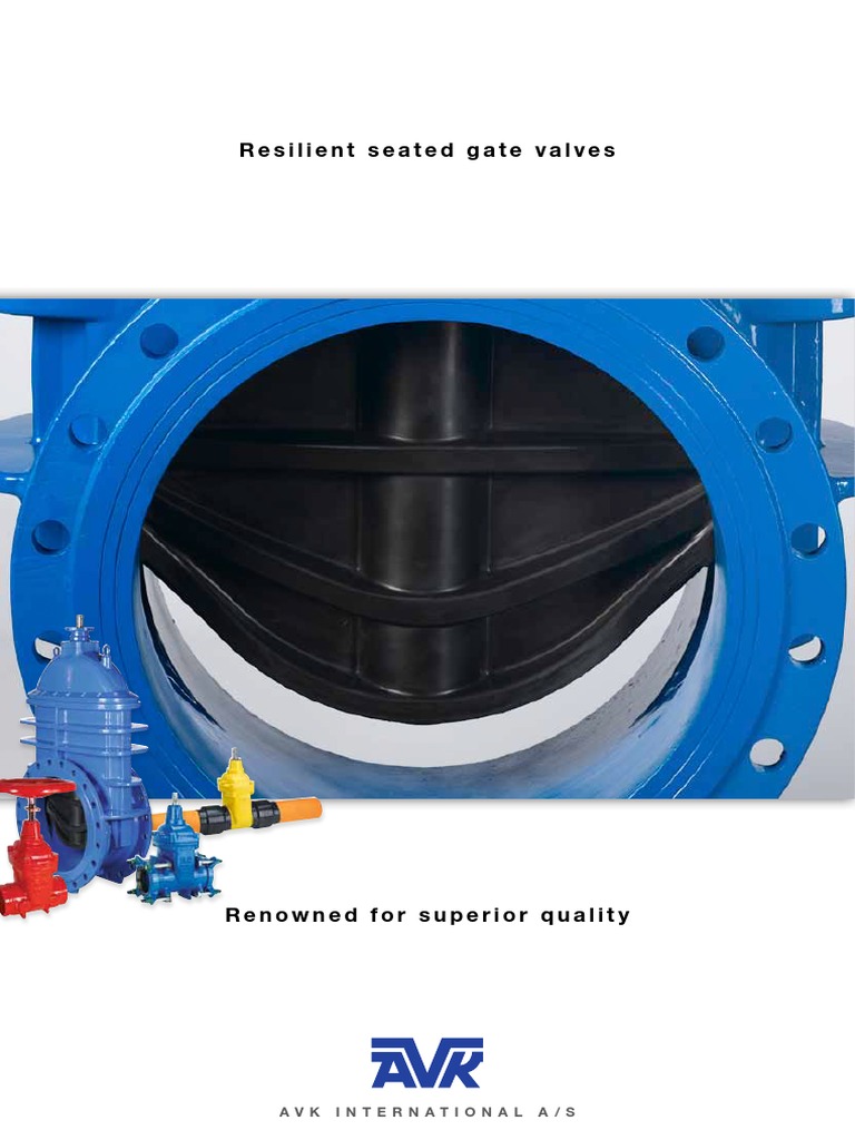AVK Resilient Seated Gate Valves | PDF | Valve | Pipe (Fluid Conveyance)