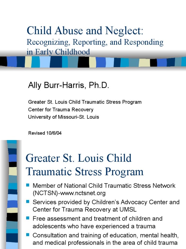 Child Abuse and Neglect: Recognition Guide | PDF | Child Neglect ...