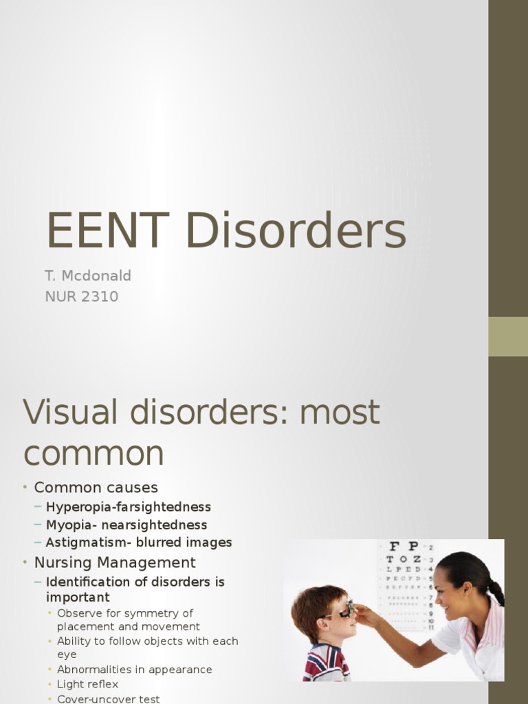 Common EENT Disorders in Children | PDF | Hearing Loss | Health Sciences