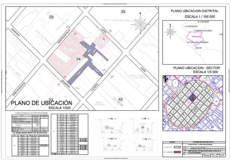 Lamina 1 - Plano de Ubicacion | PDF