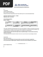 SBI Internet Banking Registration Form | PDF | Business