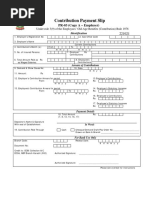 EOBI Form | PDF | Cheque | Employment
