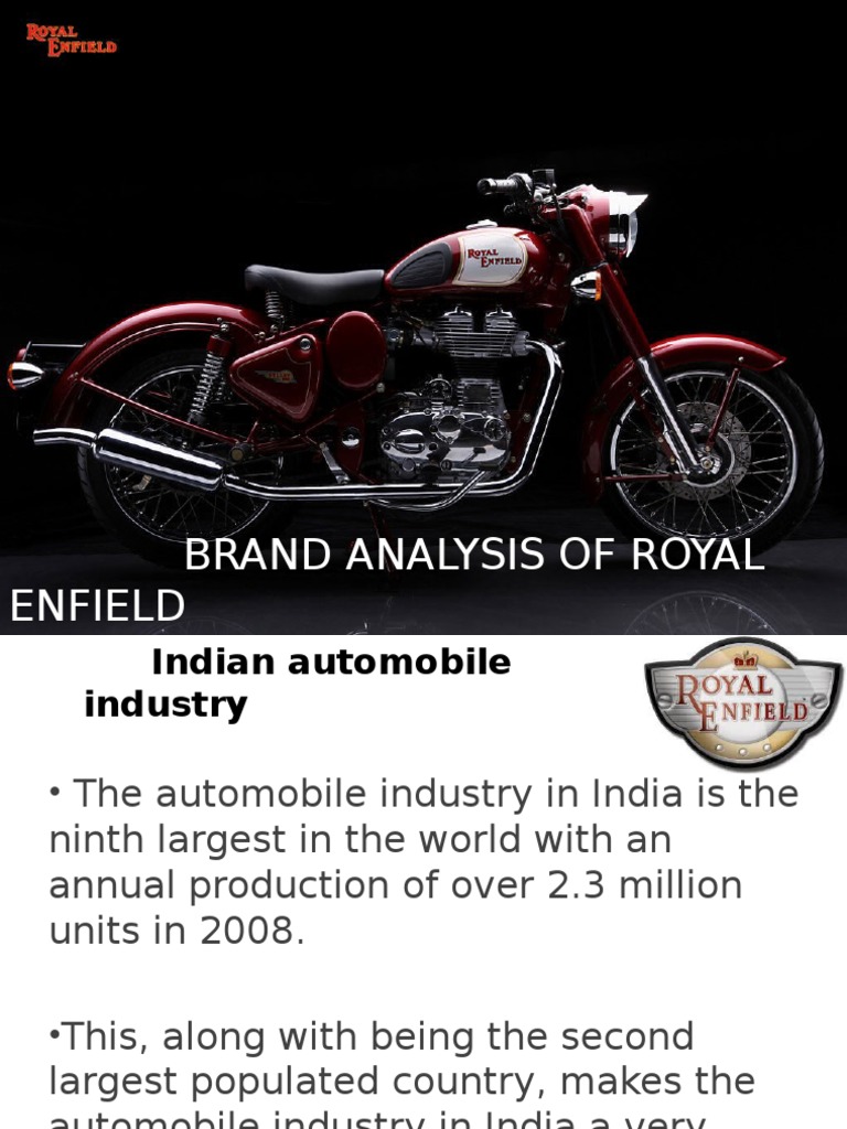Brand Analysis of Royal Enfield | PDF