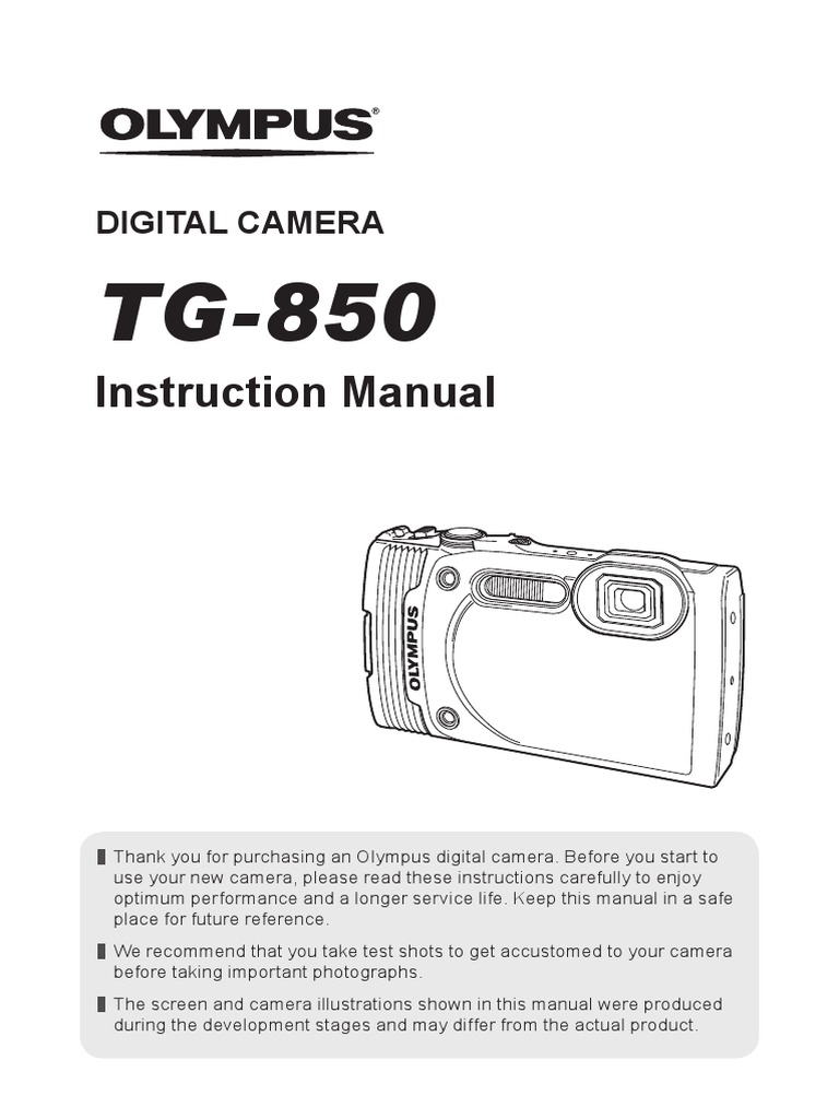 Instruction Manual: Digital Camera | PDF | Image Stabilization | Camera