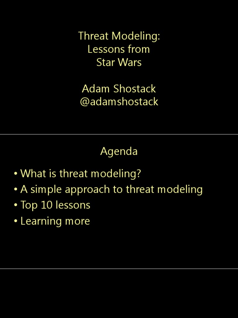 Thread Modeling | Download Free PDF | Areas Of Computer Science ...