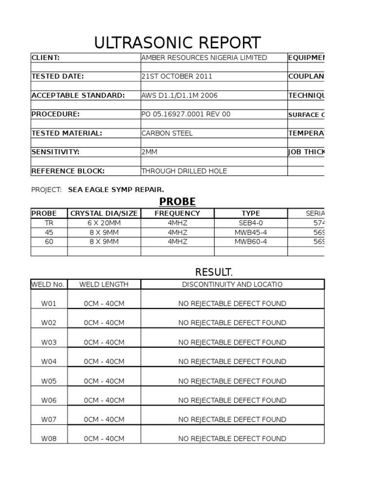 Ut Report Amber Lagos | PDF | Steel | Materials Science