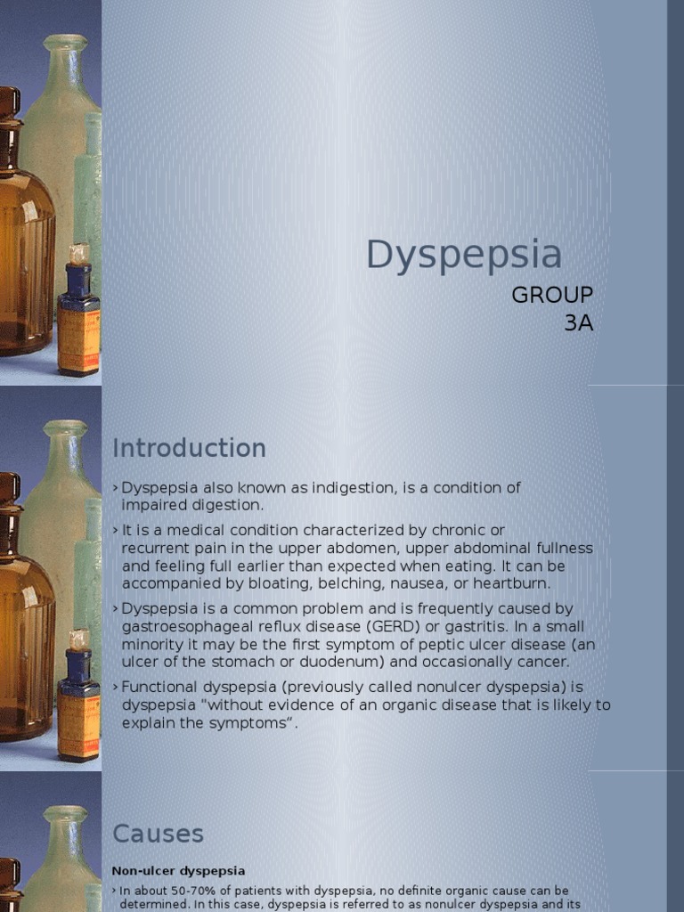 Dyspepsia | Indigestion | Clinical Medicine | Free 30-day Trial | Scribd