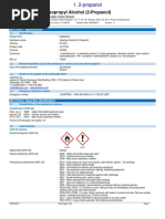 Isopropyl Alcohol (Ipa) Safety Datasheet | PDF | Toxicity | Water