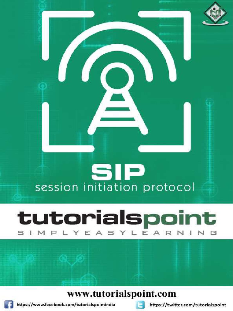 Session Initiation Protocol Tutorial | PDF | Session Initiation Protocol | Internet Protocols