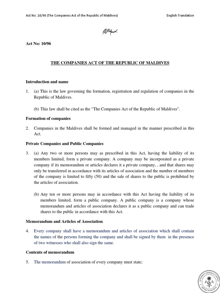 Companies Act | PDF | Liquidation | Board Of Directors