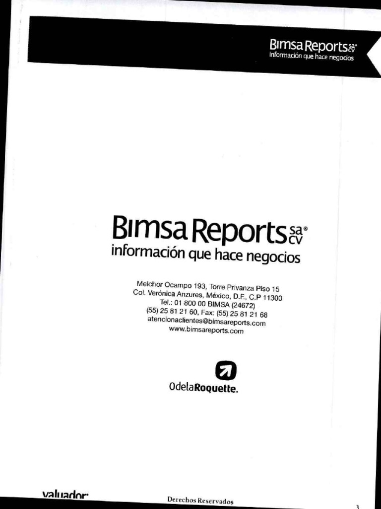 Catalogo BIMSA 2015 | PDF
