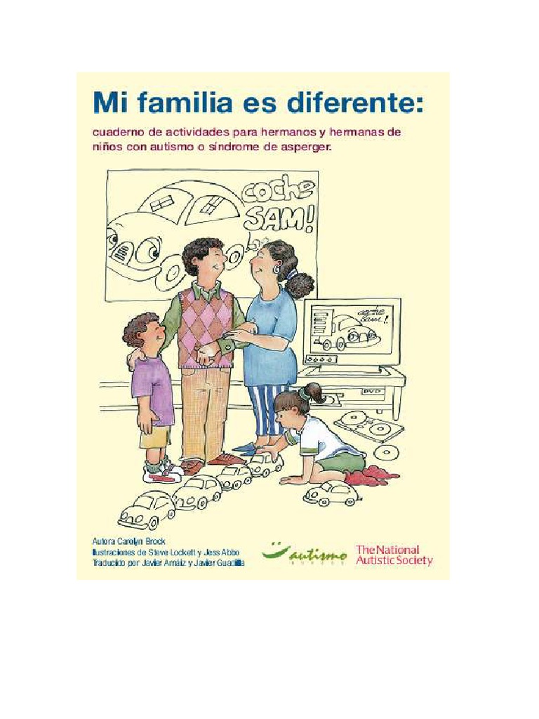 11.mi Familia Es Diferente Cuaderno de Actividades para Hermanos y ...