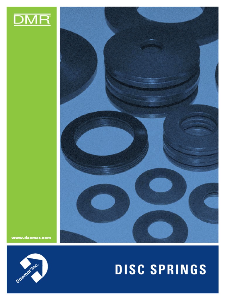 Disc Spring | PDF | Washer (Hardware) | Screw