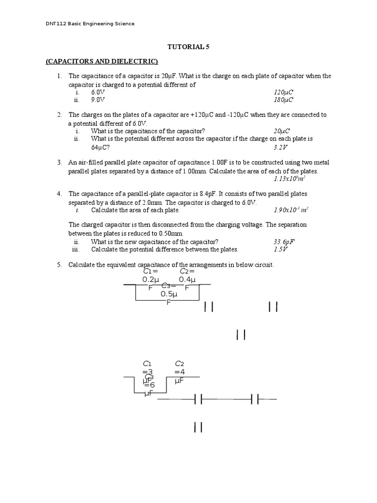Tutorial Basic Engineering Science | PDF