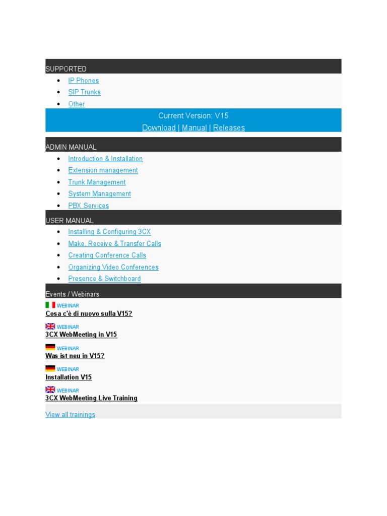 Supported | PDF | Voice Over Ip | Session Initiation Protocol