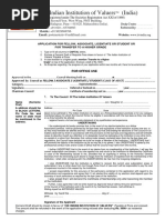 FORMAT OF UNDERTAKING AIBE 19 | PDF