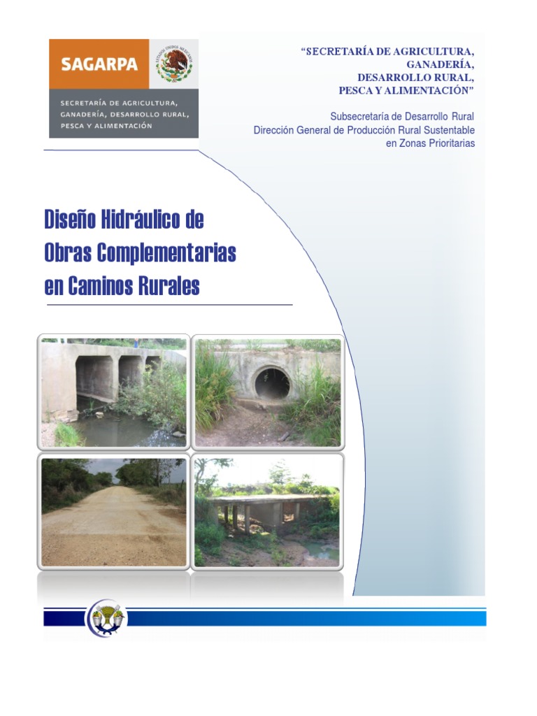Diseño Hidrulico de Obras Complementarias en Caminos Rurales PDF | PDF | Descarga (hidrología ...