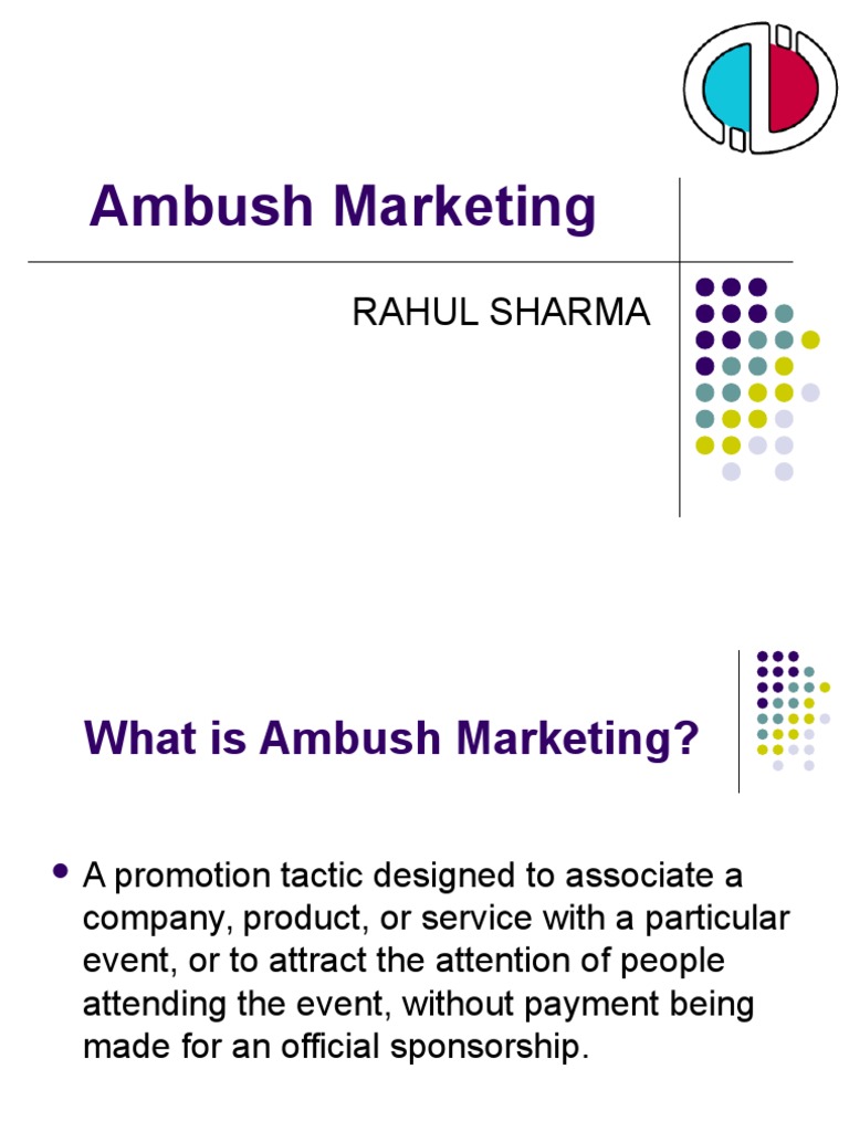 Ambush Marketing | Sponsor (Commercial) | Business Ethics