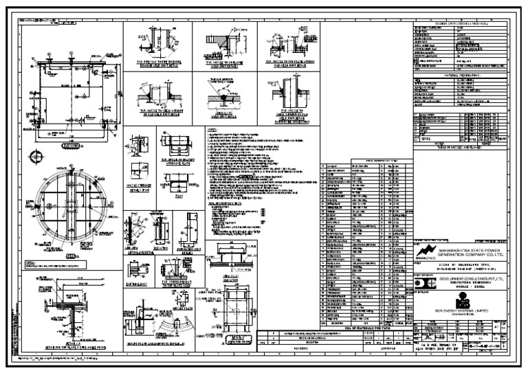 127 1988 GA of Alum Dosing Tank Rev.B 270112-Model | PDF