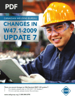 CWB W47.1 Study Guide PDF | PDF | Welding | Construction