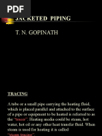 Jacketed Piping Design Guide | PDF | Pipe (Fluid Conveyance) | Steam