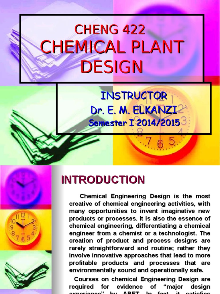 Chemical Engineering Design | PDF | Design | Chemical Engineering