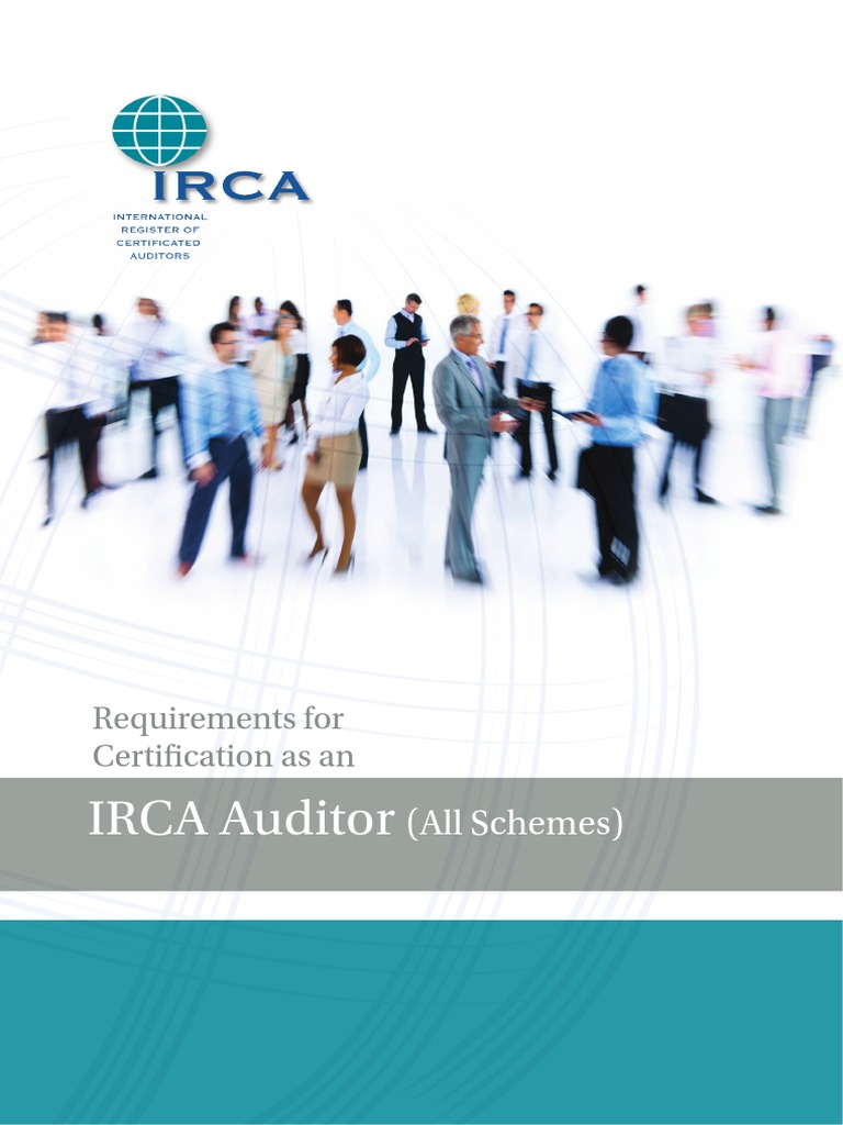 Irca 1000 Auditor Certification Requirements PDF | PDF | Audit ...