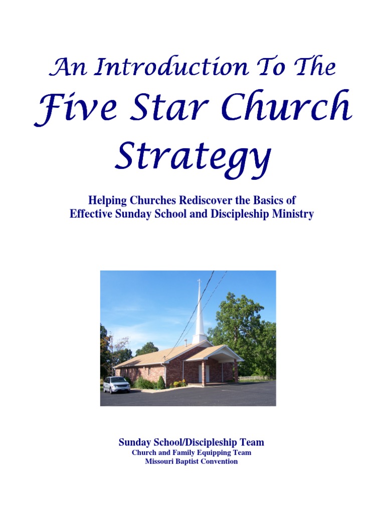 Pastors Directors Five Star Church Strategy | PDF | Worship | Disciple ...