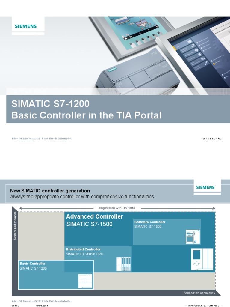 S7-1200 - General Presentation (2015) | PDF | Control Theory ...