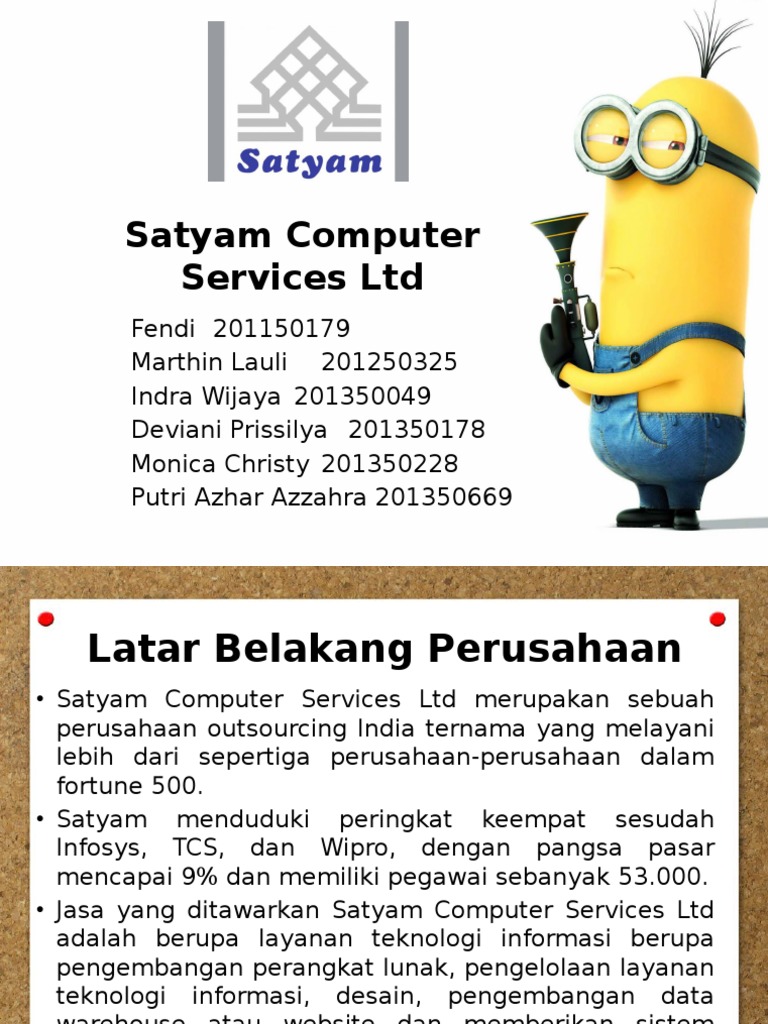Satyam Computer Services LTD | PDF