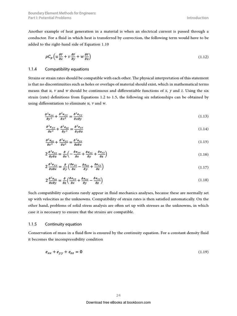 Boundary Element Methods For Engineers - Part I - 024 | PDF