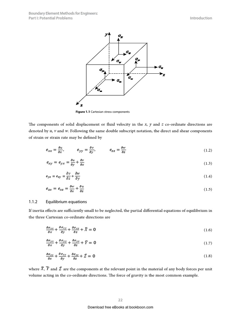 Boundary Element Methods For Engineers - Part I - 022 | PDF