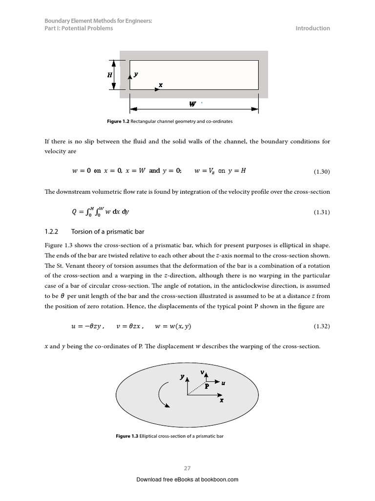 Boundary Element Methods For Engineers - Part I - 027 | PDF