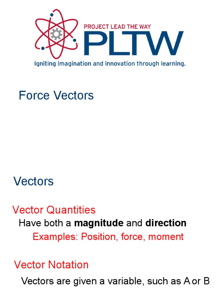 Vector Force Analysis Guide | PDF | Euclidean Vector | Triangle