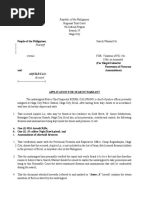 Affidavit of Arrest | PDF | Affidavit | Law Enforcement