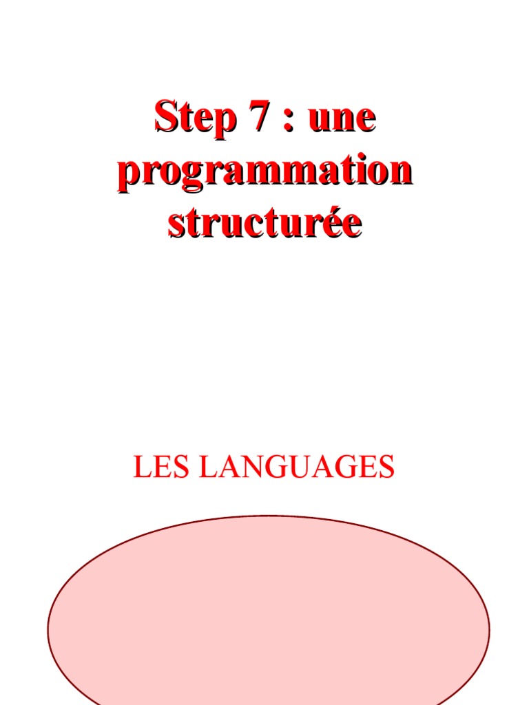 Programmation Structurée en Step 7 | PDF | Variable (informatique ...