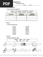 Colorful Grade 1 Writing Practice English Worksheet | PDF | Taste | Cooking